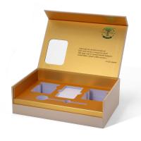 China Custom Size Luxury Fruit Jam Jar Gift Box With Window For 2 Jam Jars for sale