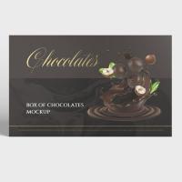 China Custom Printing Luxury Belgian Chocolate Praline Box Cardboard Material for sale