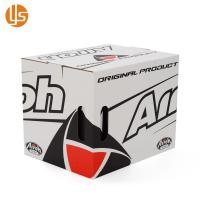 China Custom Sized Corrugated Paper Motorcycle Helmet Packaging Box for sale