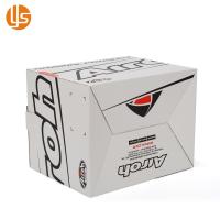 China Custom Sized Corrugated Paper Motorcycle Helmet Packaging Box for sale