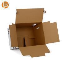 China Custom Sized Corrugated Paper Motorcycle Helmet Packaging Box for sale