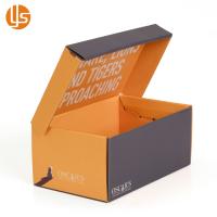 China Personalized Corrugated Paper Women Shoe Box Full Color Printing for sale