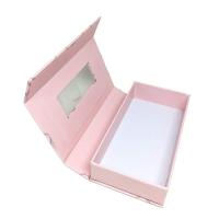 China Customise Luxury Pink Press On Nails Packaging Box For Artificial Nails for sale