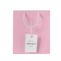 China Personalized Logo Print Luxury Retail Shopping Gift Paperbags With Handles for sale