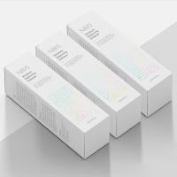 China Custom Size Simple Cosmetic Skincare Product Paper Box With Your Own Logo for sale