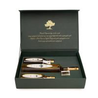 China Luxury Logo Printing Olive Oil Gift Boxes Packaging Varnishing for sale