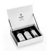 China Custom Logo Paper Facial Cleanser Lotion Shampoo Bottles Gift Box Packaging for sale