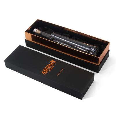 China Custom Luxury Wine Single Wine Bottle Cardboard Box Packaging For Single Wine Bottle for sale