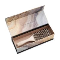 China Customized Paper Cardboard Wave Hair Brush Packaging Box With Logo for sale