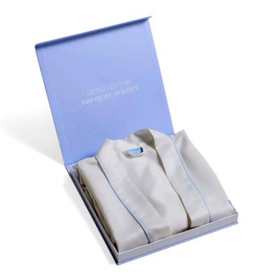 China Customized Logo Luxury Rigid Clothing Gift Box For Clothing Packaging for sale