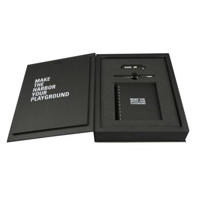 China Custom Logo Empty Cardboard Journal Planner Book Notebook Gift Packaging Box for sale