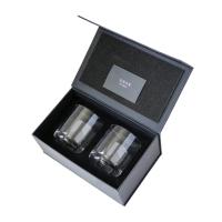 China Luxury Custom Logo Whiskey Glassware Drinking Glass Set Gift Packaging Box for sale