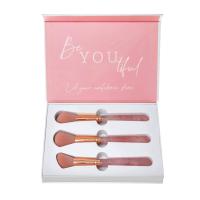 China Custom Luxury Empty Paper Packaging Box Makeup Brush Set Storage Box for sale