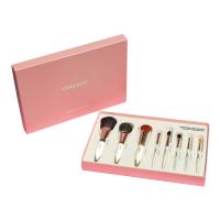 China Custom Luxury Empty Paper Packaging Box Makeup Brush Set Storage Box for sale