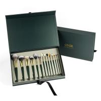 China Custom Luxury Empty Paper Packaging Box Makeup Brush Set Storage Box for sale
