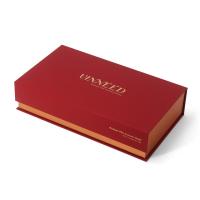 China Custom Red Folding Magnetic Paper Cardboard Gift Box Packaging Luxury for sale