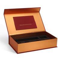 China Custom Red Folding Magnetic Paper Cardboard Gift Box Packaging Luxury for sale