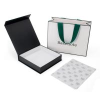 China Luxury Rigid Custom Logo Paper Packaging Gift Box And Bag for sale