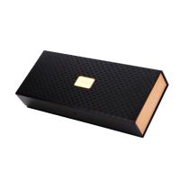 China Custom Logo Print Luxury Mens Paper Belt Packing Box Gift Cardboard Paper Packaging Wallet Box For Men for sale
