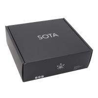 China Custom Logo Glassy Lamination Chothes Abaya Box Packaging Shipping Boxes For Abaya Brand for sale