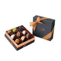 China Custom Premium Luxury 2 Pieces Ramadan Dates Chocolate Packaging Gift Boxes for sale