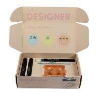 China Custom Logo Printed Cardboard False Eyelash Packaging Shipping Box for sale