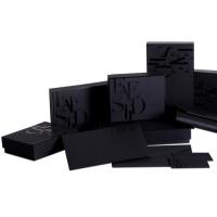 China Custom Luxury UV Logo Printed Men'S Gift Wallet Box Packaging for sale