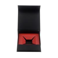 China Custom Logo Premium Perfume Magnetic Paper Gift Box With Paper Insert for sale