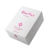 China Custom Logo Premium Textured Paper Perfume Bottle Packaging Box With EVA Foam for sale