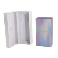 China Custom Premium Perfume Bottle Packaging Box With Gold Foil Logo for sale