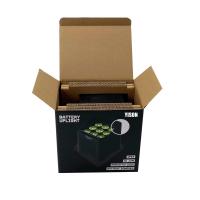 China Custom Logo Corrugated Carton LED Battery Light Packaging Box for sale