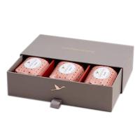 China Luxury Custom Printed Brown Kraft Drawer Soap Boxes Packaging for sale