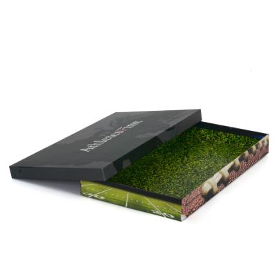 China Custom Bottom And Lid T-Shirt Packaging Box Bags For Sports Wear for sale