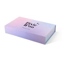 China Custom Luxury Hair Clip Claw Gift Box Comb Hair Brush Packaging Box For Hair Brush for sale