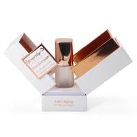 China Custom Premium Double Door Magnetic Paper Packaging Boxes For Hand Cream for sale