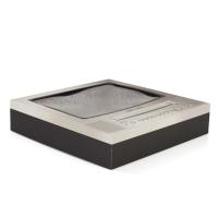 China Custom Luxury Paper Gift Box Packaging With Clear Window for sale