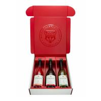 China Custom Design Corrugated Wine Bottle Packaging Shipping Mailer Boxes for sale