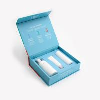 China Custom Luxury Makeup Sets Cosmetics Skincare Set Packaging Box With Paper Insert for sale