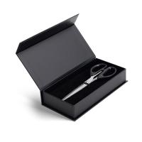 China Custom Luxury Hair Scissors Packing Gift Paper Box with Velvet Insert for sale