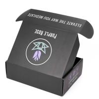 China Luxury Black Monthly Subscription Box With Custom Logo Full Color Printing for sale