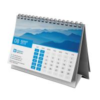 China Folding Office Desk Custom Calendar Printing With Business Advertising Printed for sale