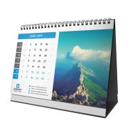 China Folding Office Desk Custom Calendar Printing With Business Advertising Printed for sale