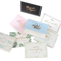China Foldable Paper Greeting Card For Wedding / Birthday / Gift / Thank You Use for sale