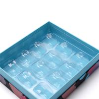 China Cardboard Candy Gift Printed Paper Box With Lid Base Blister Display Custom Logo for sale