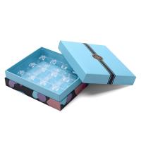 China Cardboard Candy Gift Printed Paper Box With Lid Base Blister Display Custom Logo for sale
