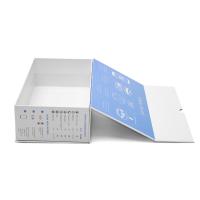 China Flap Top Rigid Printed Paper Box / Electronics Packaging Boxes Custom Design for sale