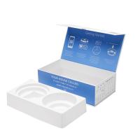 China Flap Top Rigid Printed Paper Box / Electronics Packaging Boxes Custom Design for sale