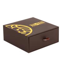 China Luxury Small Paper Gift Box Recycled Handmade With Custom Foil Stamping Logo for sale