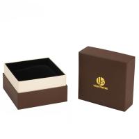 China Elegant Jewelry / Watch Packaging Box With Velvet , Cardboard Jewellery Packing Raphe Gift Boxes for sale