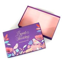 China Multi Color Hard Paper Gift Box With Lids , Wedding Decorative Gift Boxes for sale